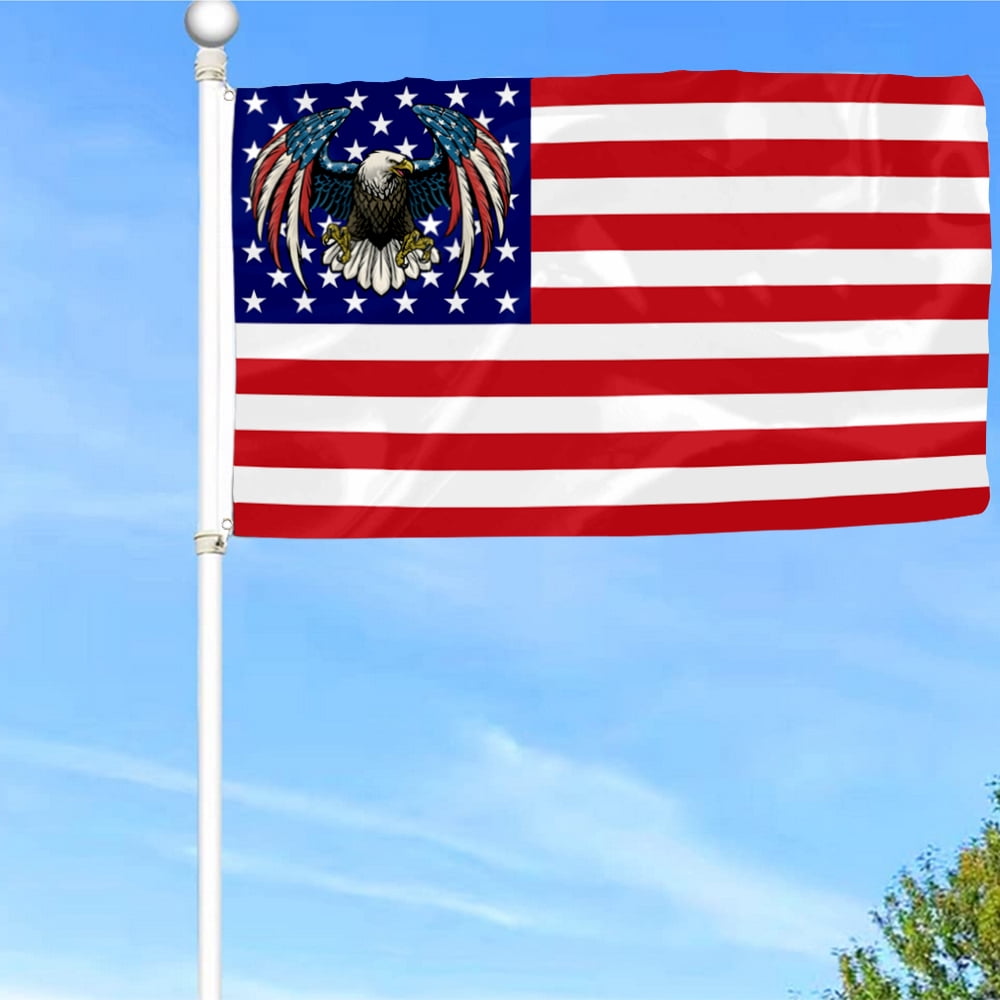 Bayyon God Guns And Vote Grommet Flag Banner with Grommets 3x5Feet Man ...