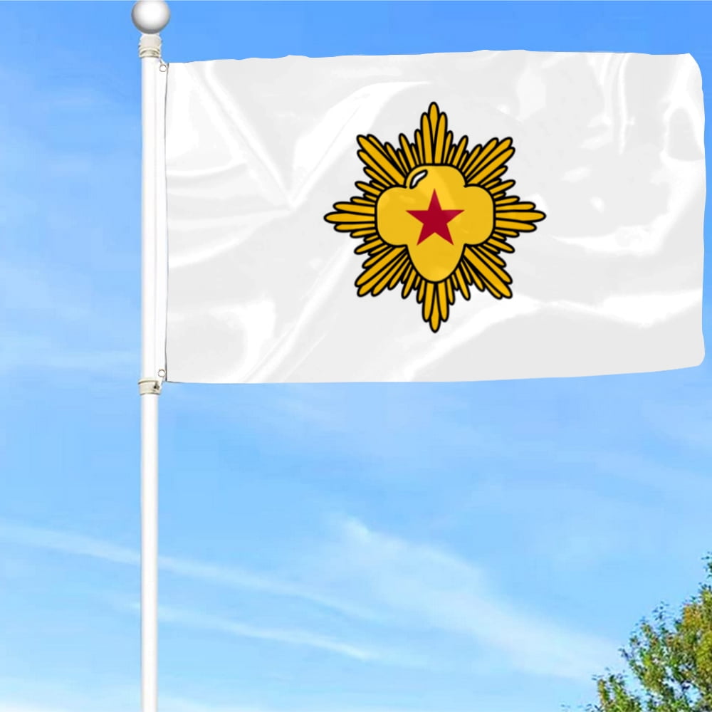 Bayyon Gold Award Pin Flag Banner with Grommets 3x5Feet Man cave Decor ...