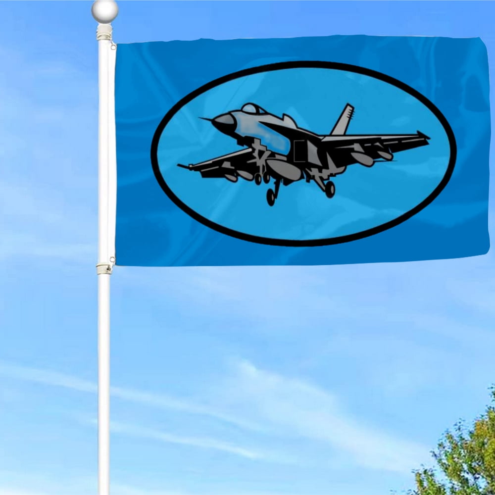 Bayyon Hornet Aircraft Flag Banner with Grommets 3x5Feet Man cave Decor ...