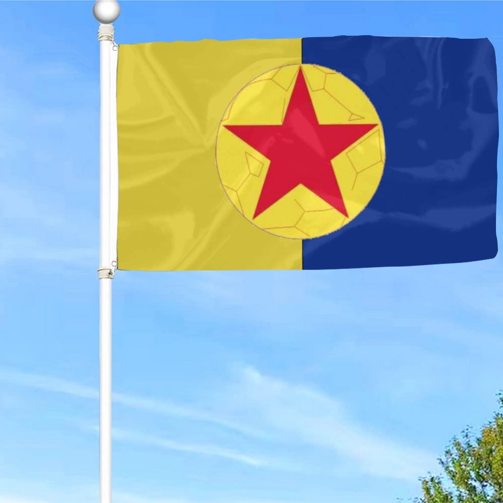 Bayyon Red Star Flag Banner with Grommets 3x5Feet Man cave Decor ...