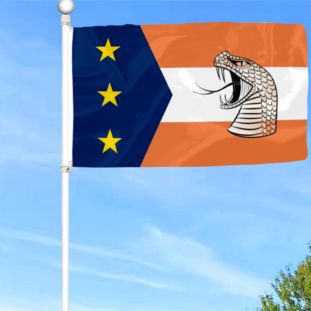 Bayyon Snake Flag Banner with Grommets 3x5Feet Man cave Decor - Walmart.com