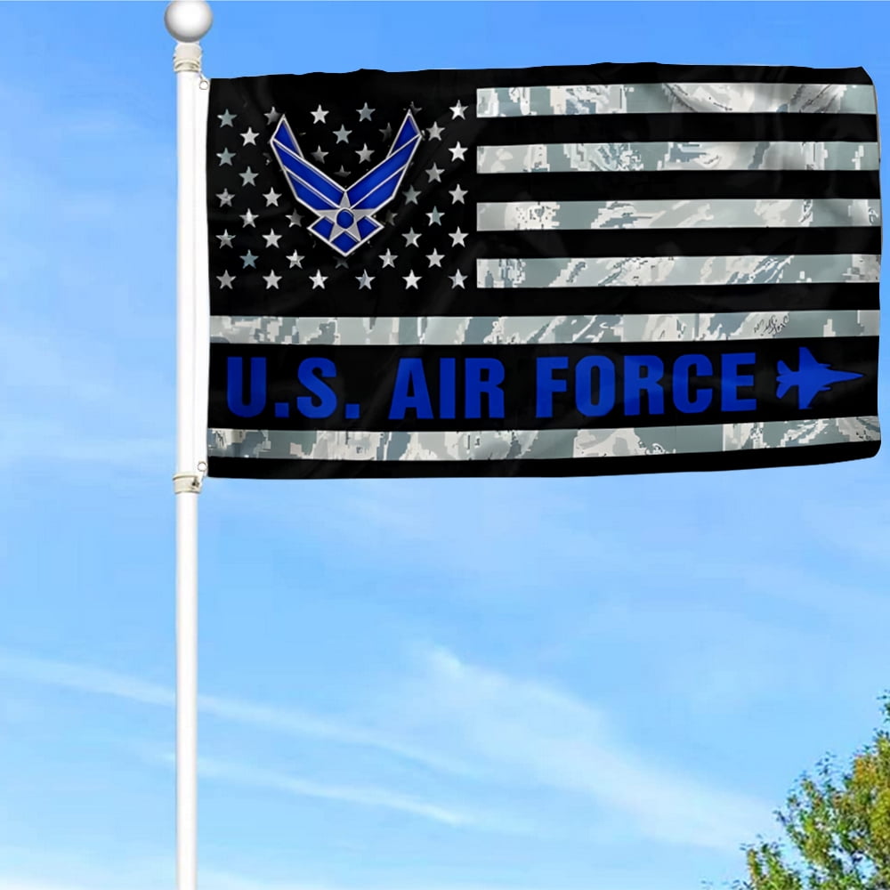 Bayyon U.S. Military Flag Banner with Grommets 3x5Feet Man cave Decor 4 ...