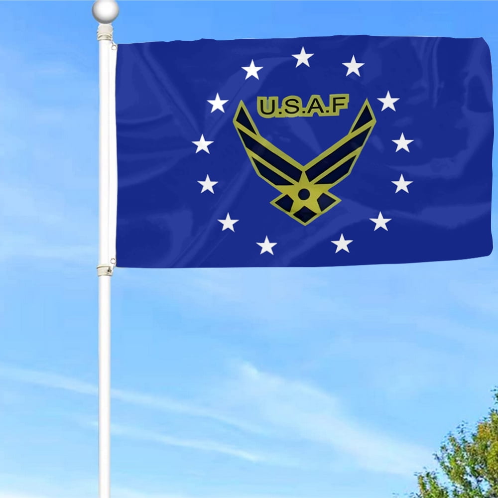 Bayyon US Military Flag Banner with Grommets 3x5Feet Man cave Decor ...