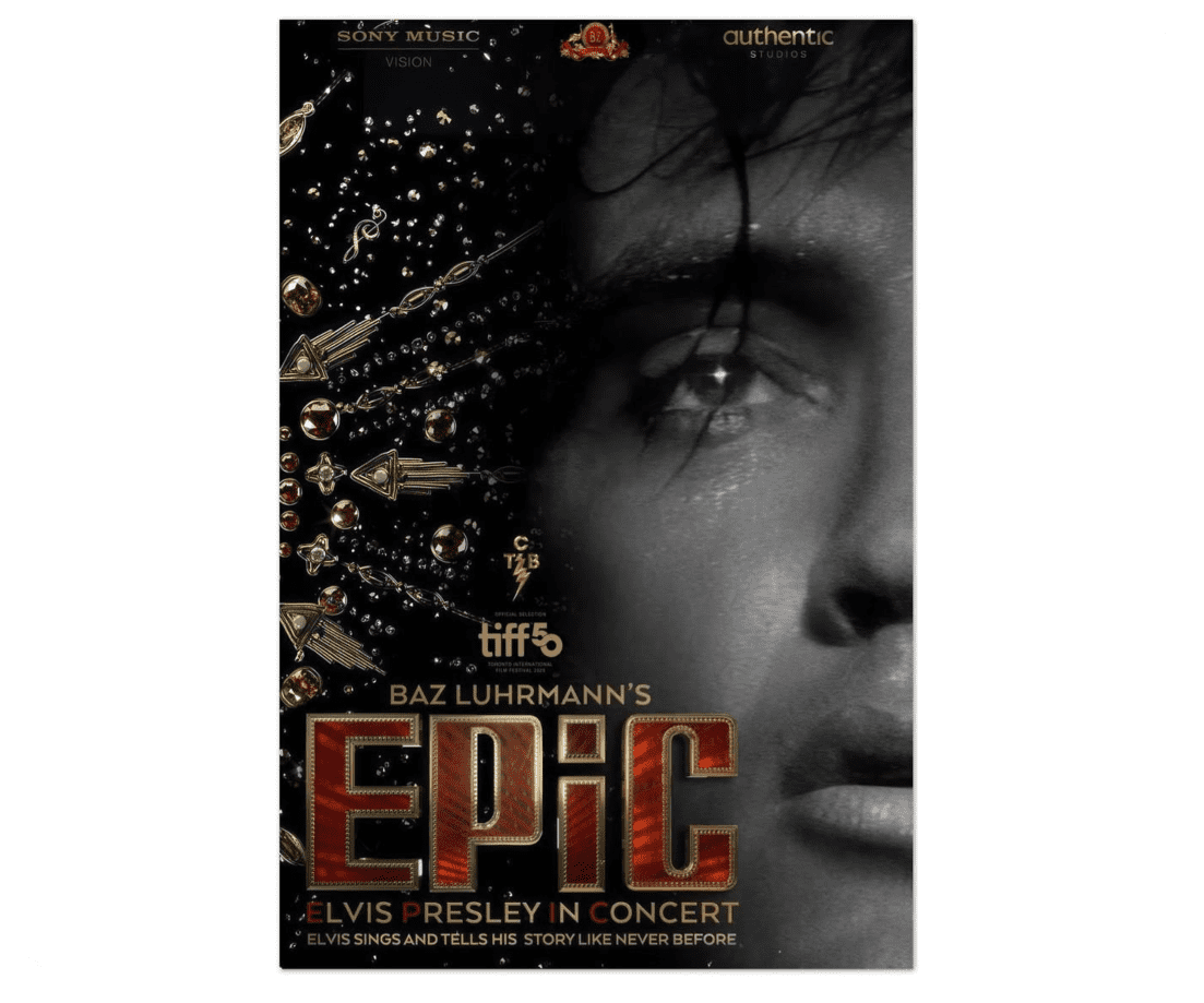 Baz Luhrmanns Epic Elvis In Concert UNFRAMED PAPER POSTER, Home Decor ...