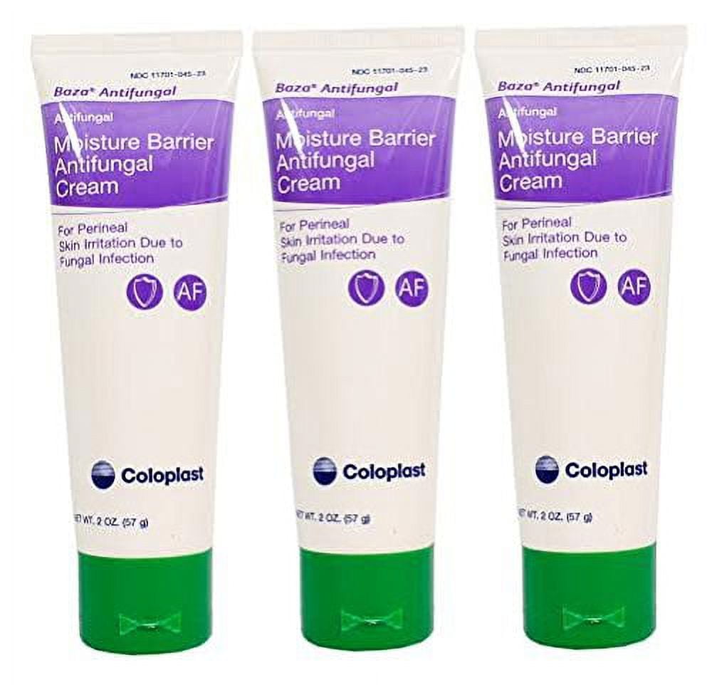 Baza Moisture Barrier Antifungal Cream - 2 Ounce Tube - Pack of 3 ...