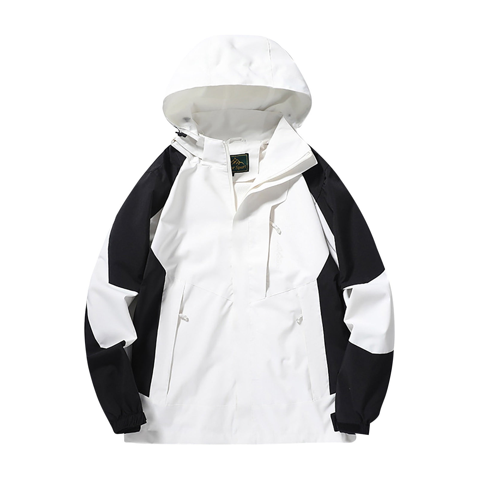 Bazeneo Mens Lightweight Waterproof Jacket Relaxed Fit Hooded ...