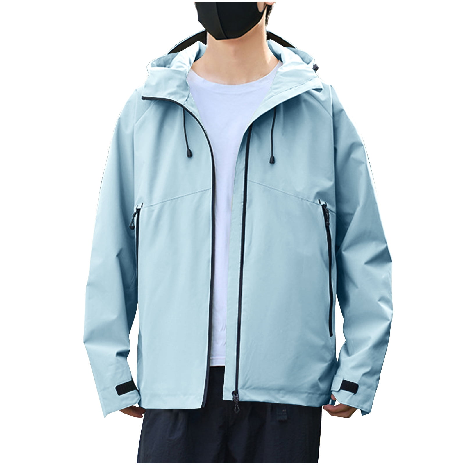 Bazeneo Rain Coats for Men Lightweight & Breathable Waterproof Jacket ...