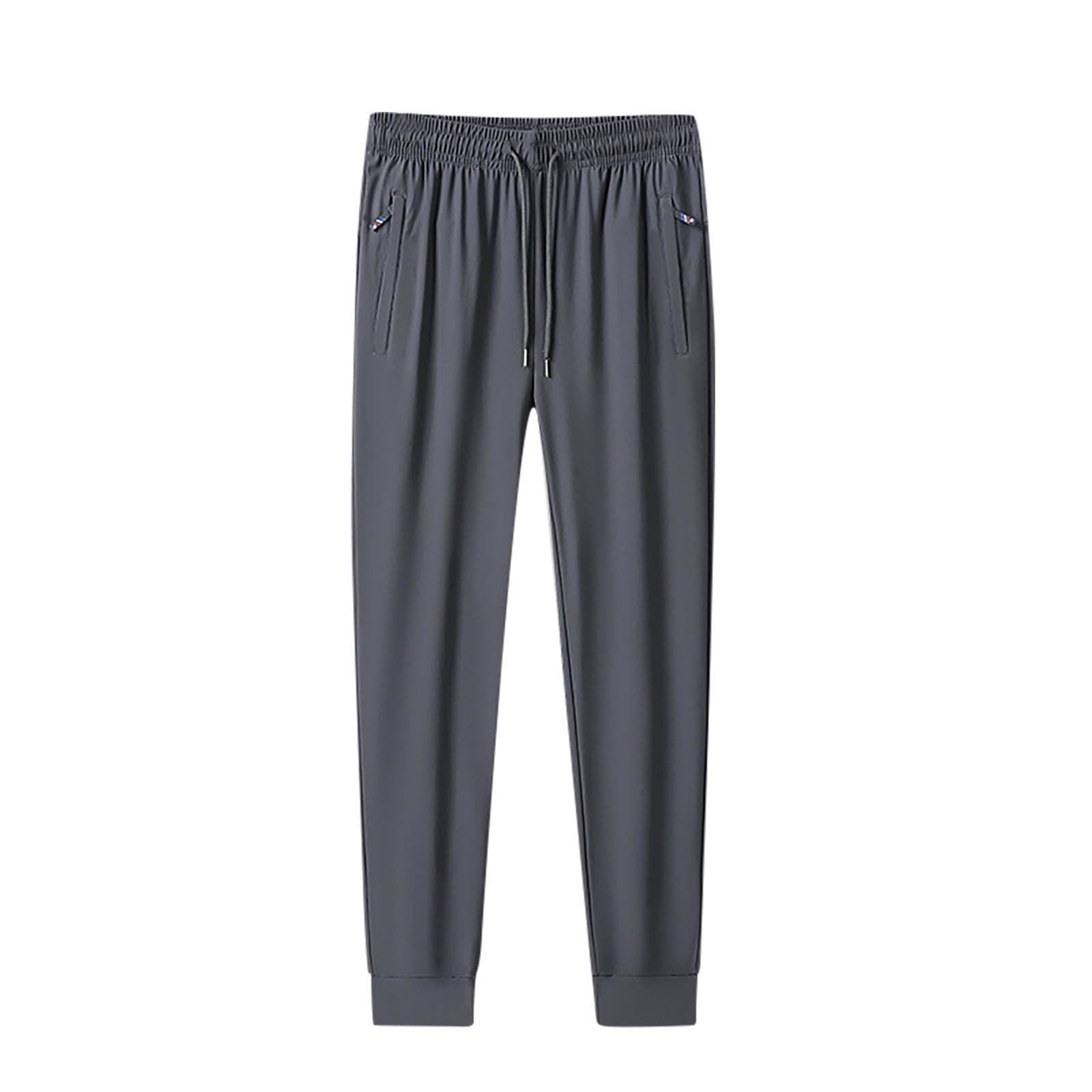 Bazeneo Sports Trousers for Men Summer Gym Trouser with Zip Pockets ...