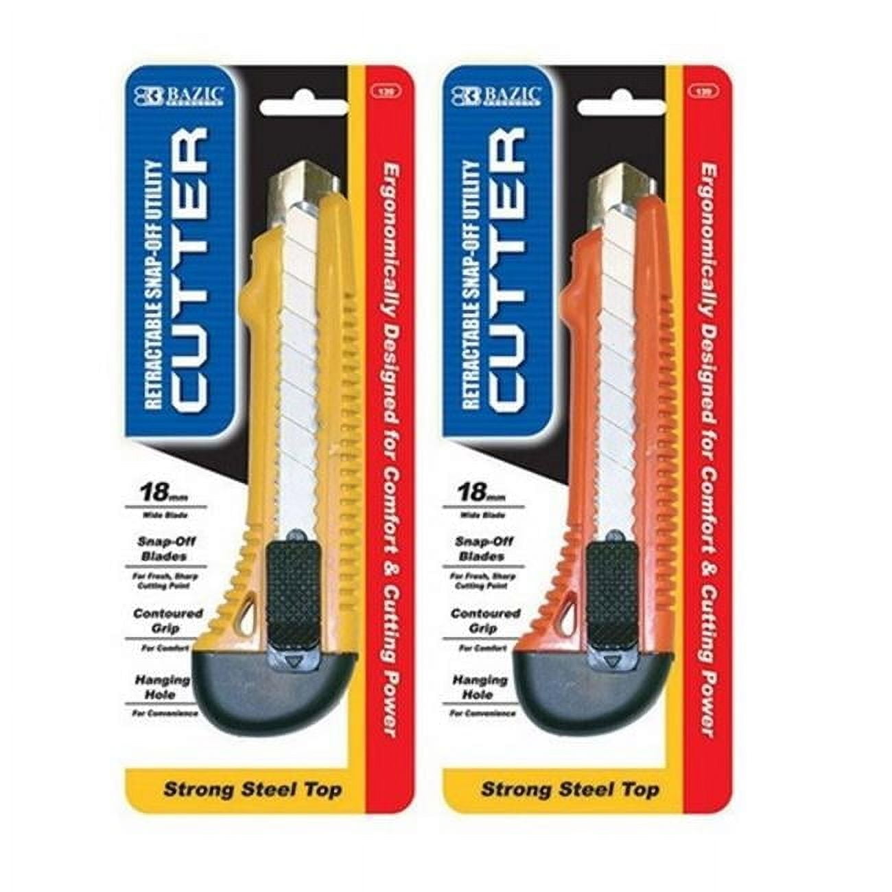 Bazic 139 Steel Top Multipurpose Cutter Case of 24 - Walmart.com