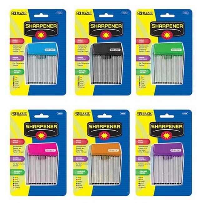 Bazic 1926 Dual Blade Square Sharpener w/ Receptacle Case of 24 ...