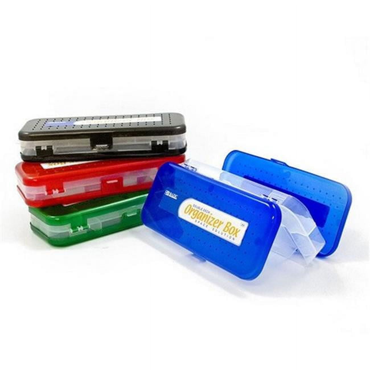 Bazic 8'' Double Deck Organizer Box Pack of 24 - Walmart.com