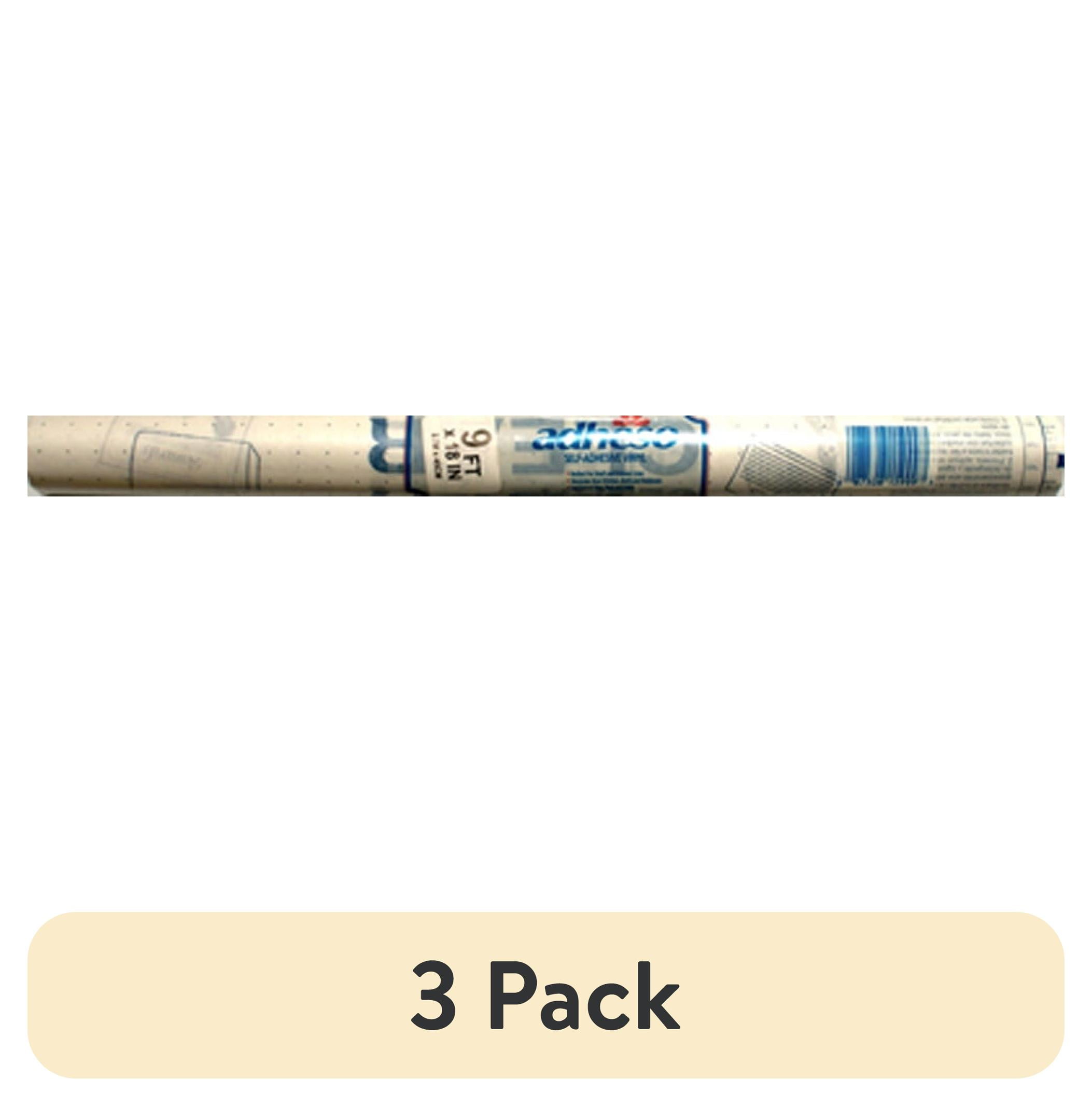 (3 pack) Bazic Products 18" X 9 Ft. Clear Self Adhesive Book Cover ...