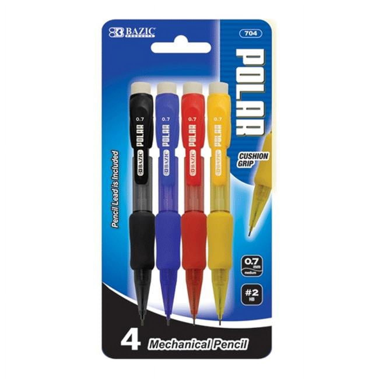 Bazic Products 704-144 BAZIC Polar 0.7mm Mini Mechanical Pencil with ...