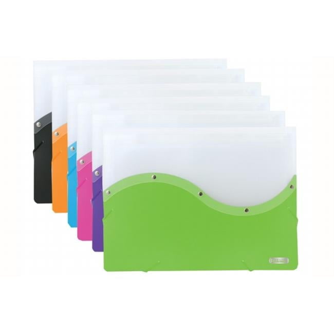 Bazic Two Tone Letter Size Document Case Pack of 12 - Walmart.com