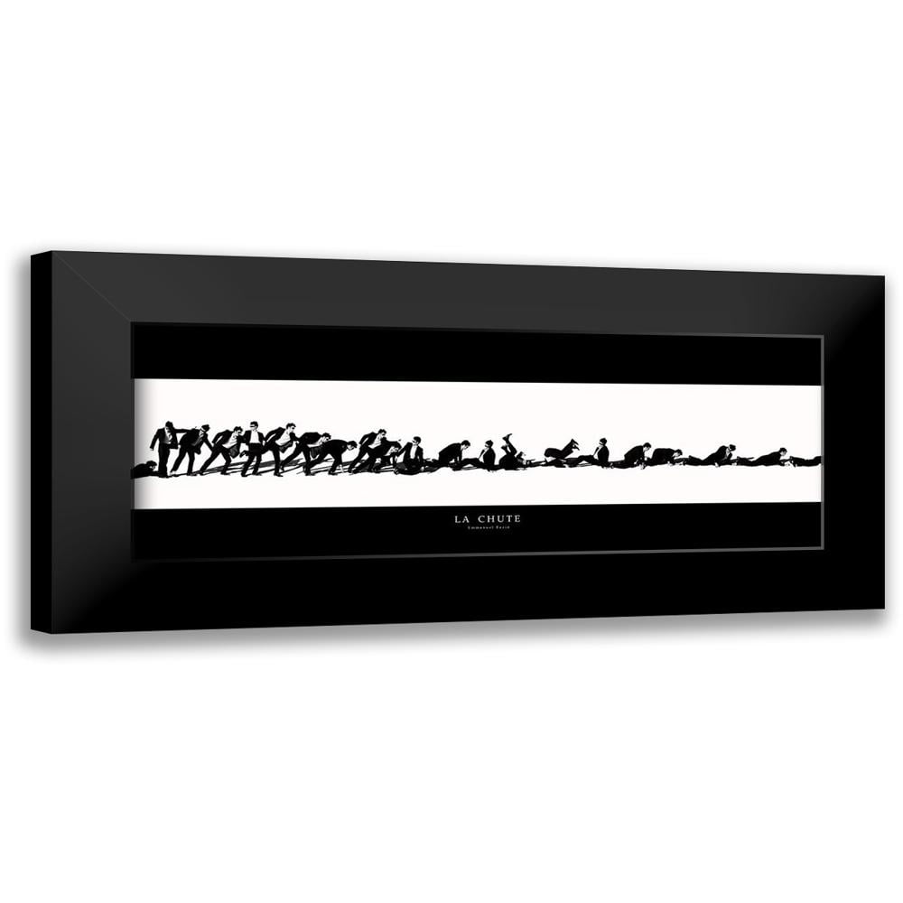 Bazin, Emmanuel 24x11 Black Modern Framed Museum Art Print Titled ...