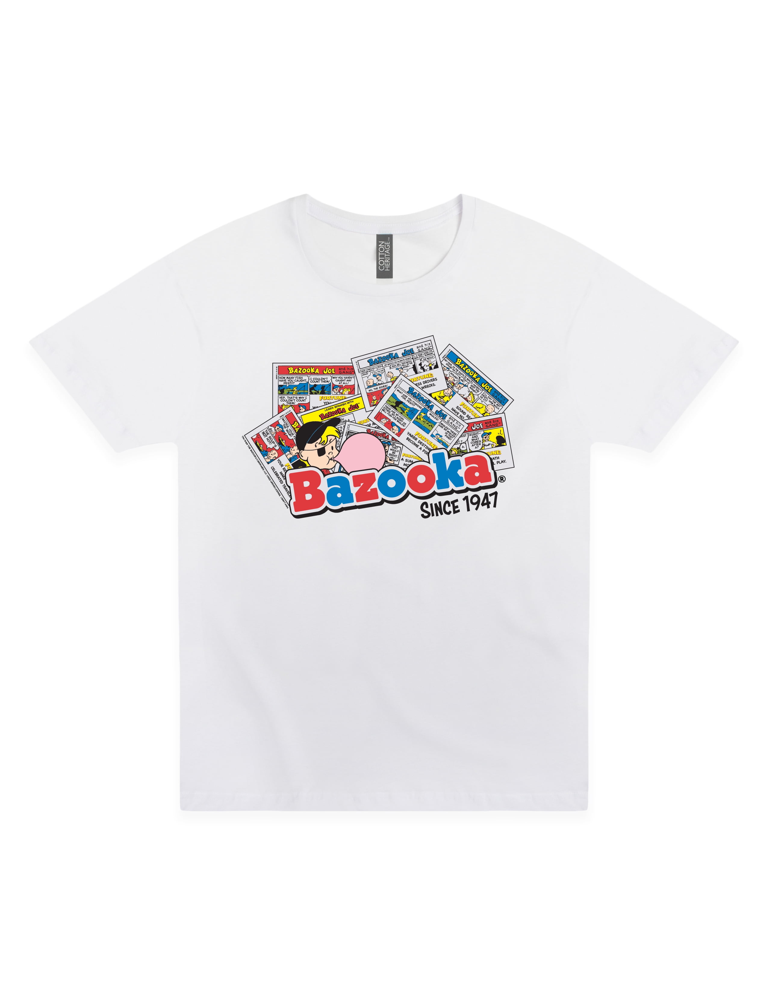 Bazooka® Joe Retro Comics Since 1947 Tee - Walmart.com