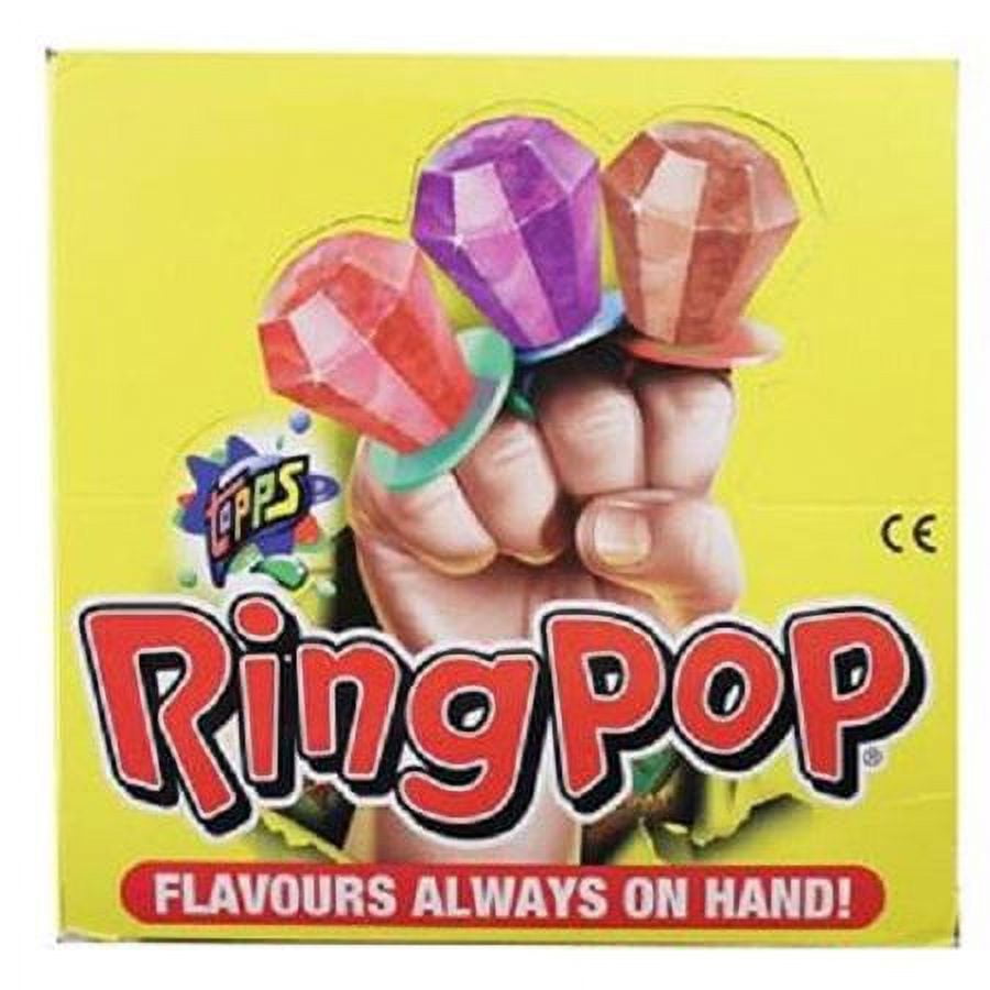 Bazooka Ring Pop Box, 0.50 Ounce (Pack of 24) - Walmart.com
