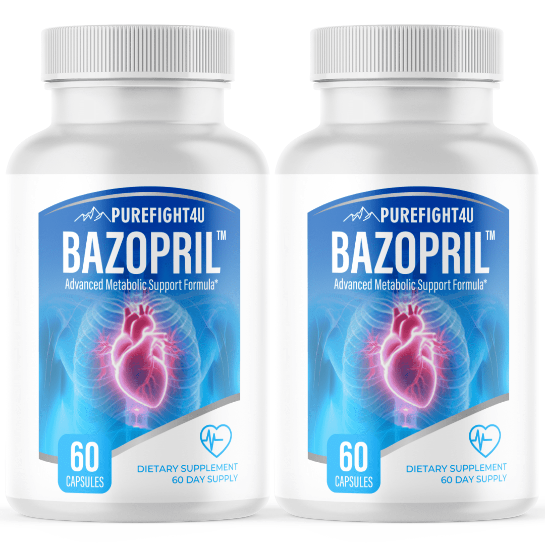 Bazopril Capsules, Advanced Metabolic Support Formula-2 Bottles ...