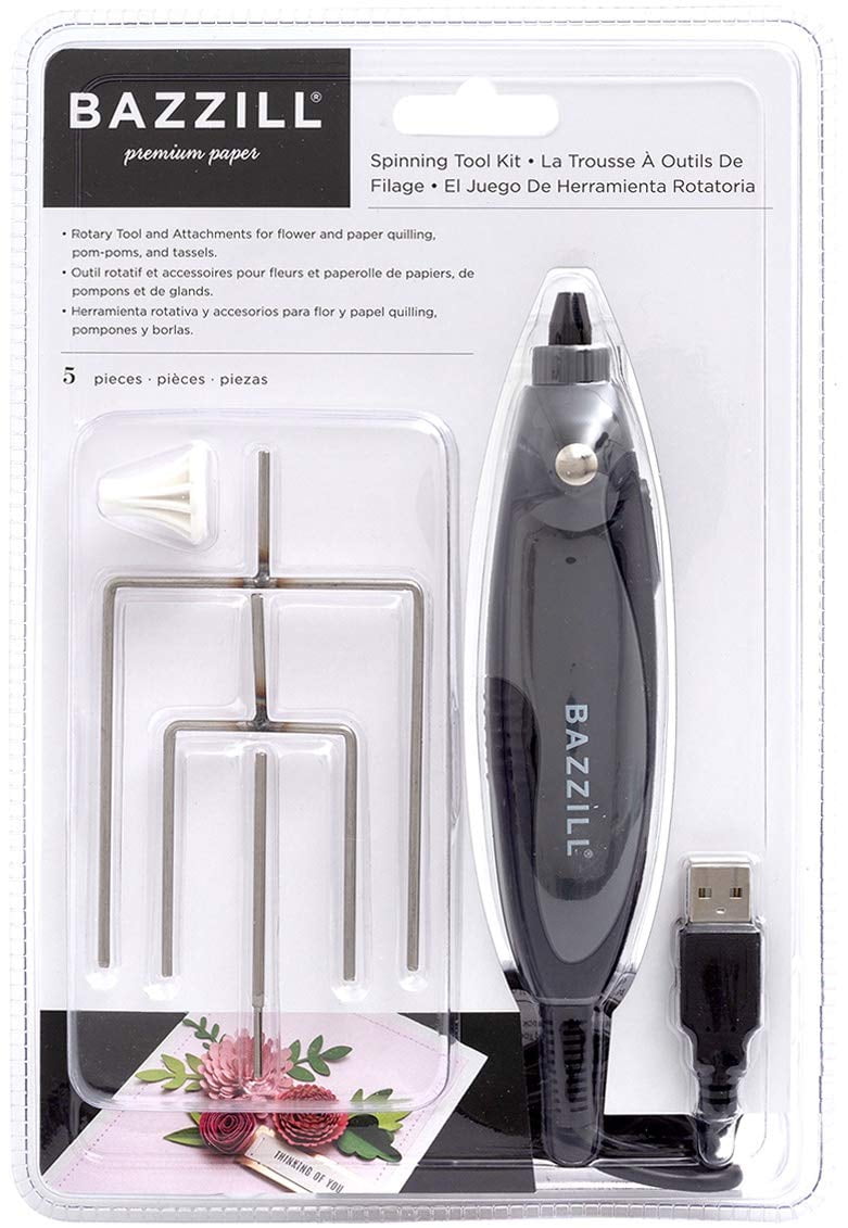 Bazzill USB Spinning Tool Kit-With 4 Attachements - Walmart.com