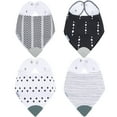 Bazzle Baby Bandana Bib Teething Bib with teether corners for Natural ...