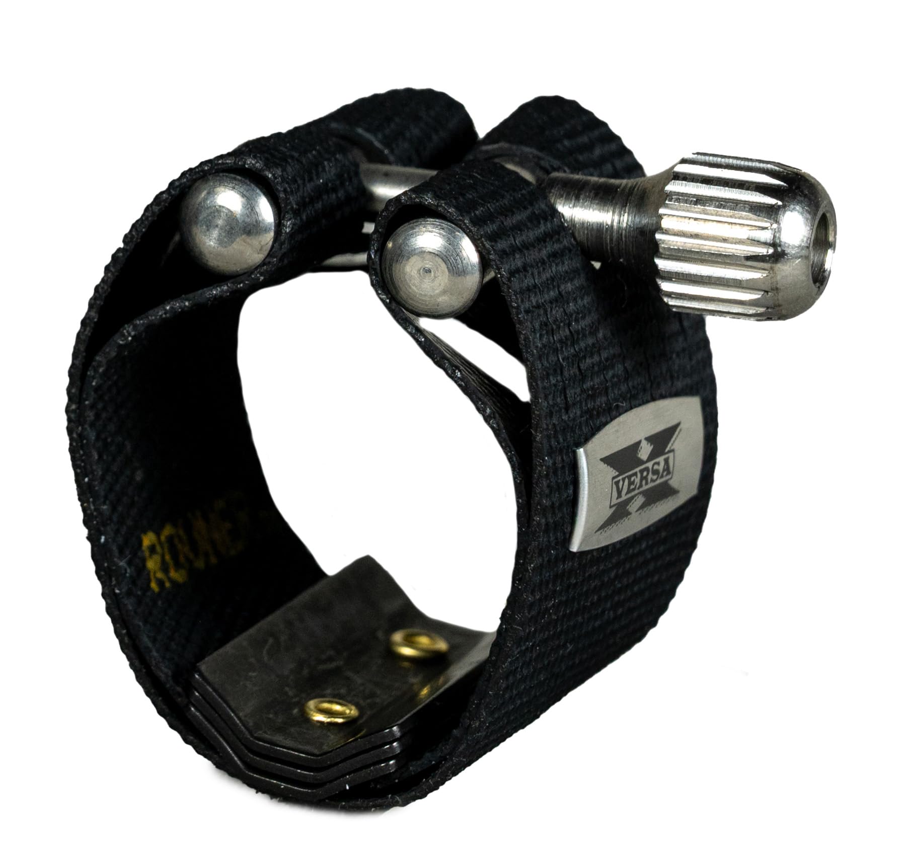 Bb Clarinet Ligature and Plastic Cap, Versa X Ligature for Hard Rubber ...