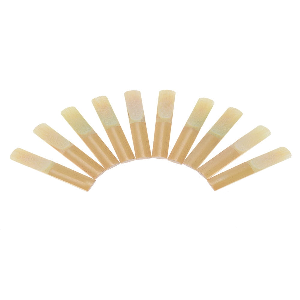 Bb Clarinet Traditional Bamboo Reeds Strength 3.0, Box of 10 - Walmart.com