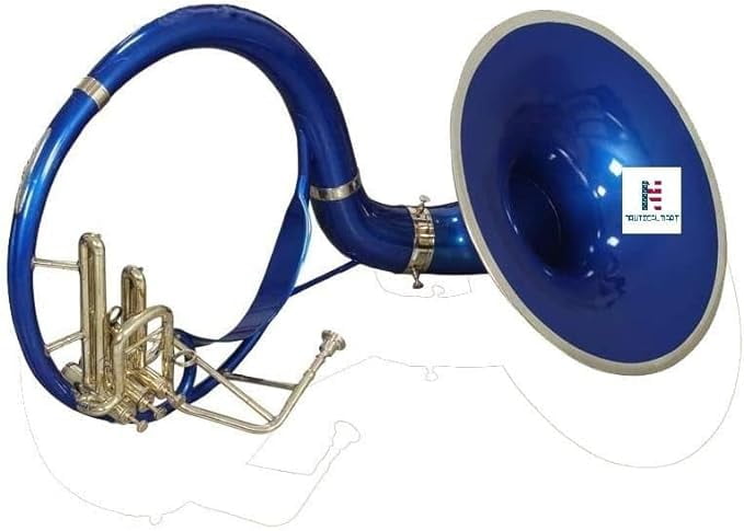 Bb Flat Silver Nickel Plated Sousaphone Tuba With Free Hard Case ...