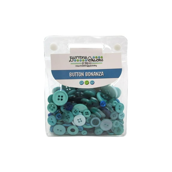 Bb62 Buttons Galore Button Bonanza 8Oz Waterfall - Walmart.com