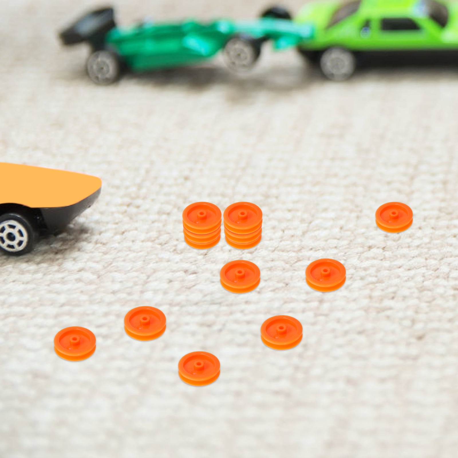 Bbanquetan 100pcs Plastic Belt Pulley Small Wheel 1.95mm Hole Gear for ...