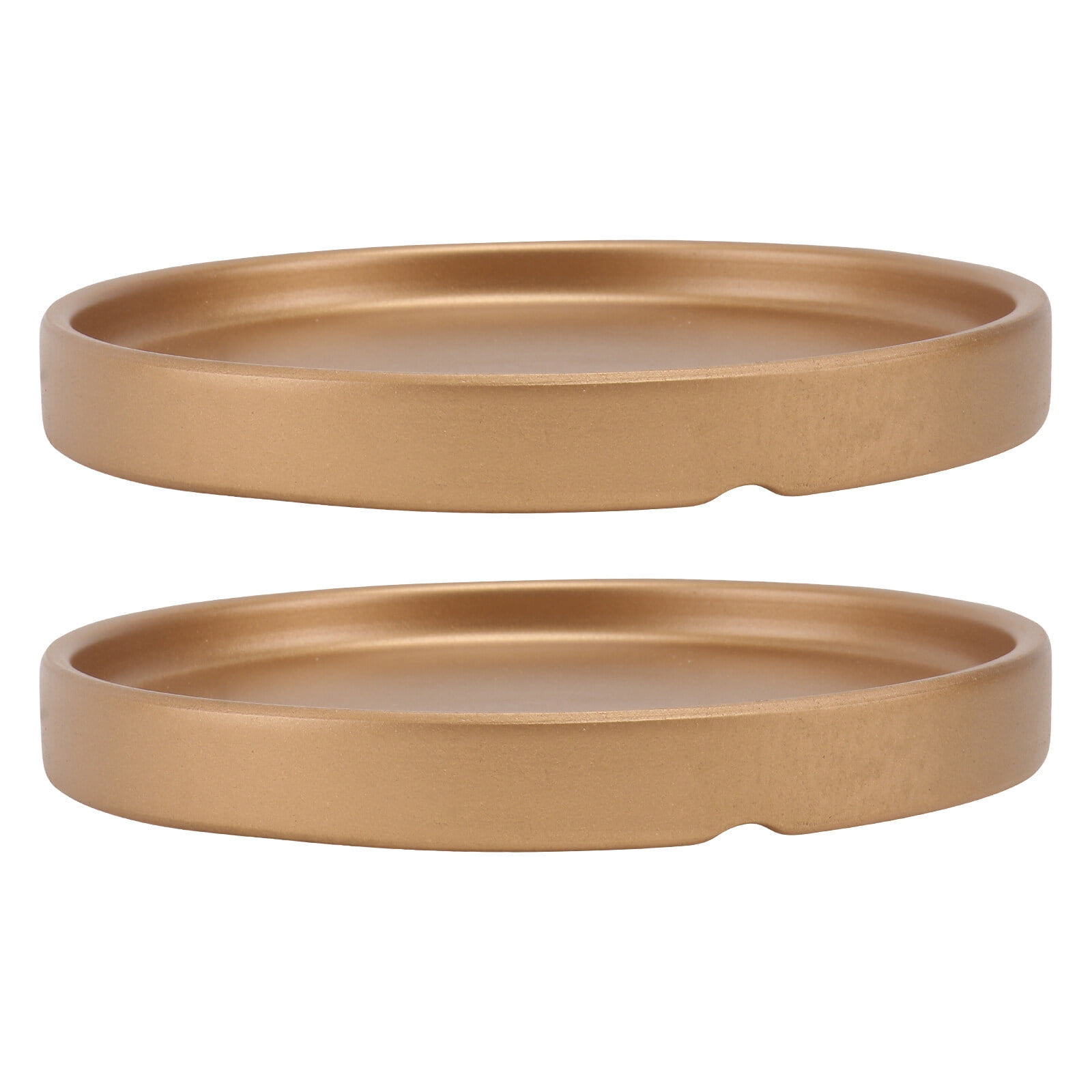 Bbanquetan 2 PCS Plinth Exquisite Workmanship Tray Ceramic Plant ...
