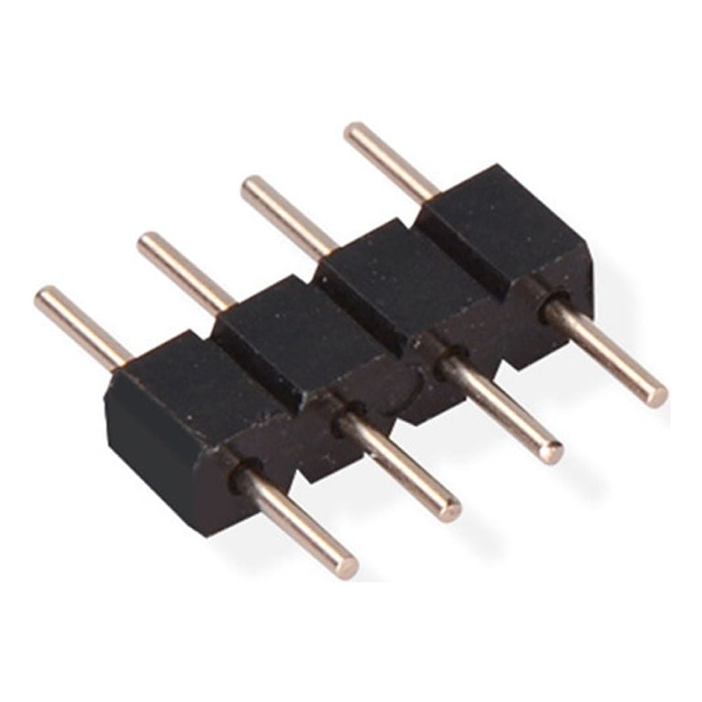 Bbanquetan 2 Pcs 4 Pin LED Strip Splitter Connectors 2 Way Splitter ...