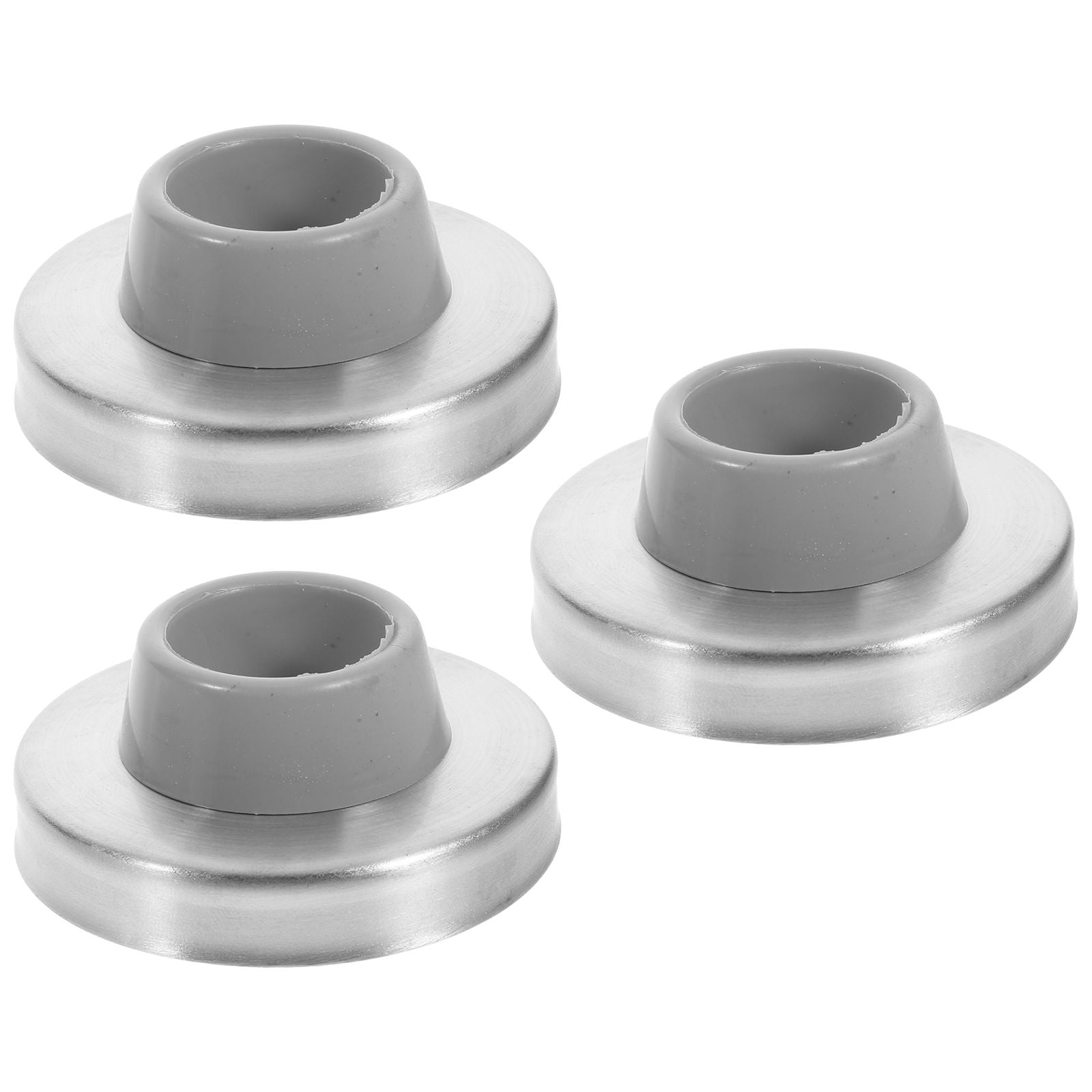 Bbanquetan 3pcs Concave Wall Door Stops Stainless Steel Door Bumpers ...