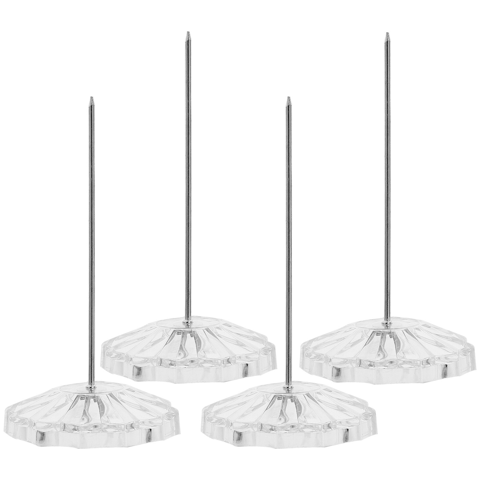 Bbanquetan 4pcs Desk Paper Holders Spike Sticks Bill Forks Check ...