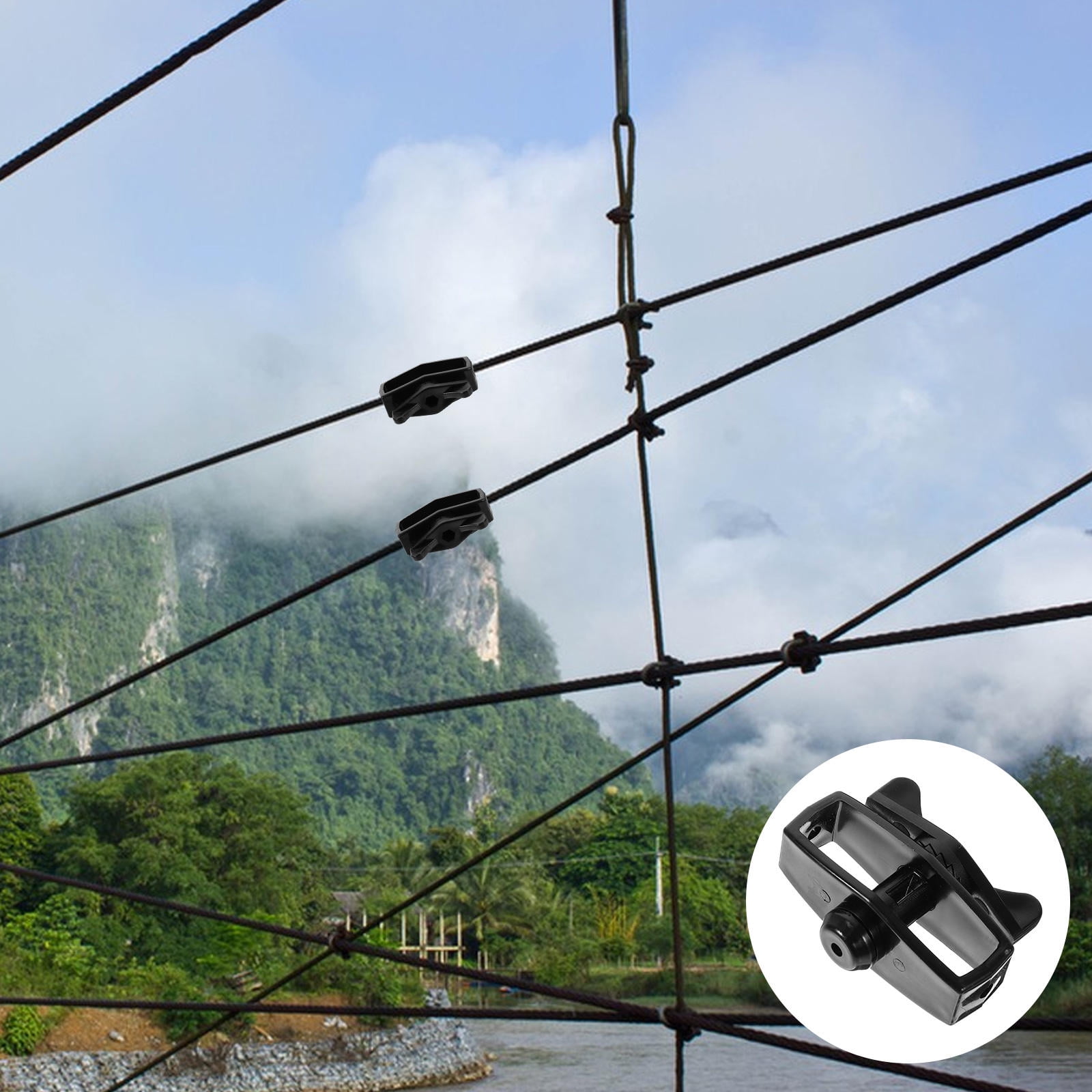 Bbanquetan 6pcs Cable Tensioner Wire Rope Tightener Heavy Duty ...