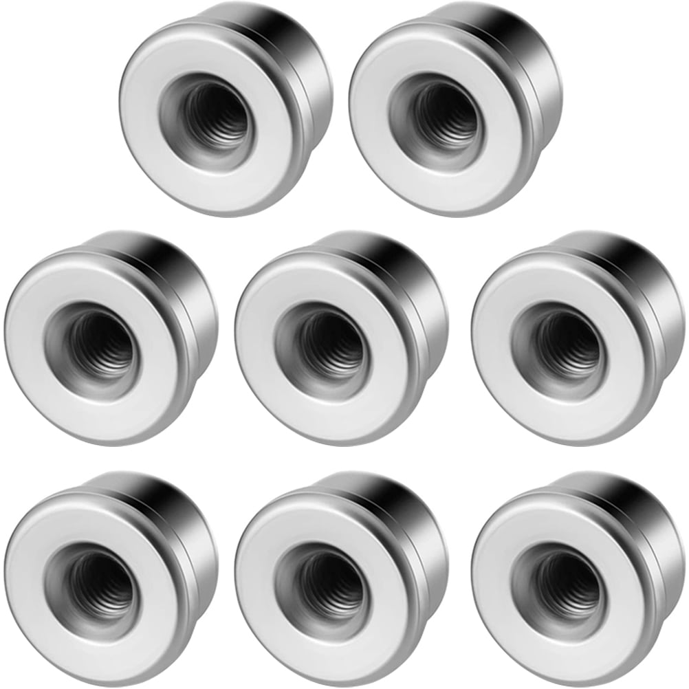 Bbanquetan 8pcs Light Screw Caps Tall Lamp Finial Tapped Lampshade ...