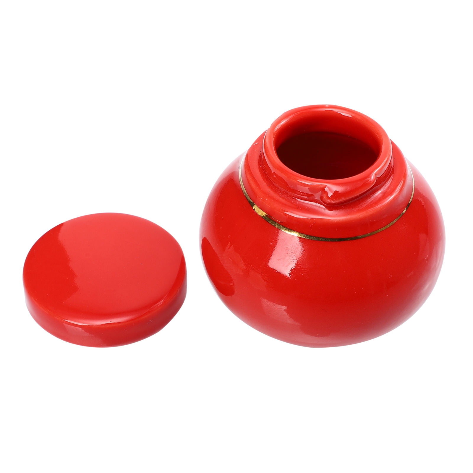 Bbanquetan Ceramics Jar Pearl Powder Canisters Spices Storage Can ...