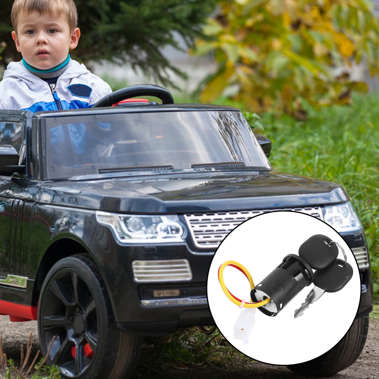 Bbanquetan Electric Starting Power Supply Key Switch for Kids Electric ...