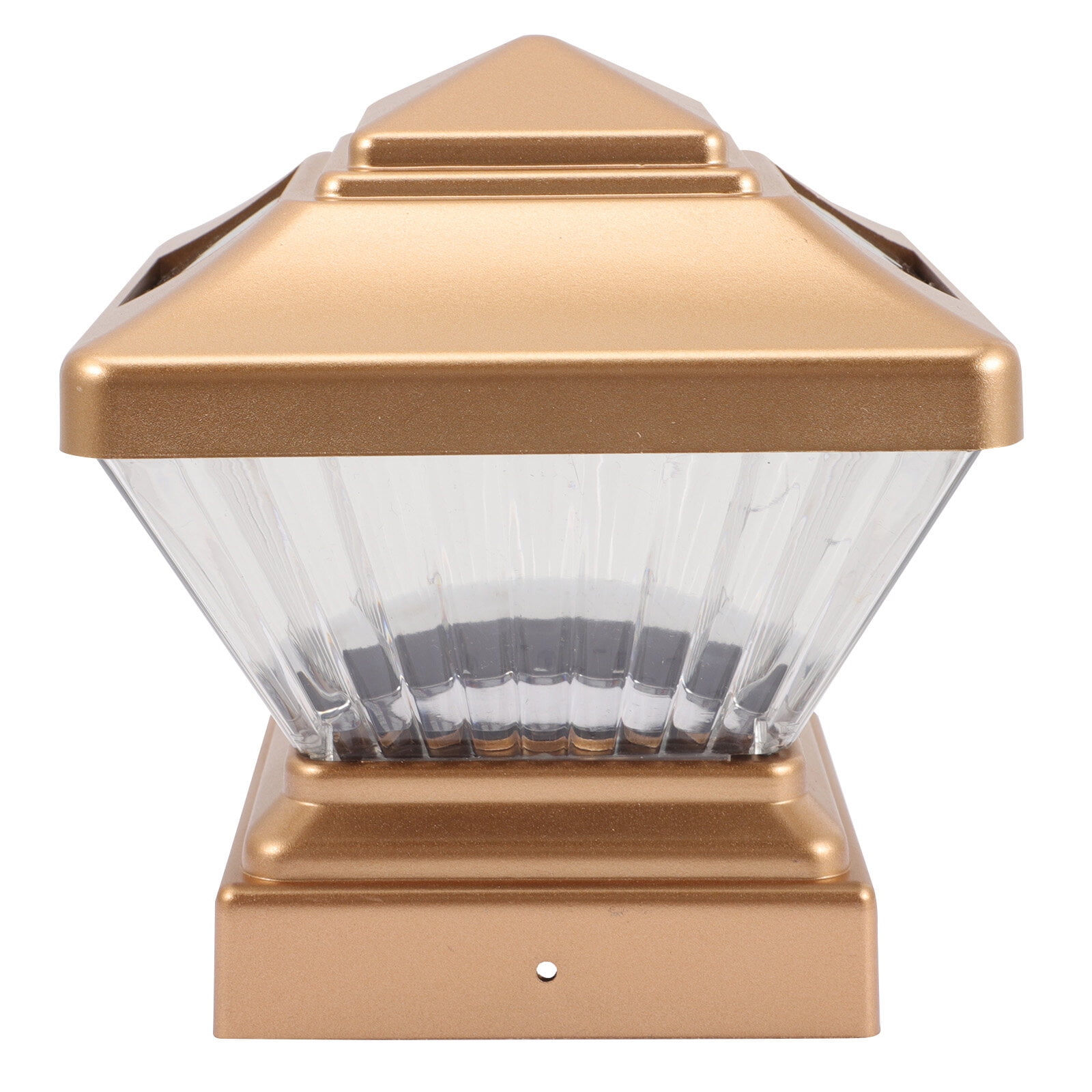 Bbanquetan Solar Pillar Lamp Exterior Post Lantern Decoration for Lawn ...