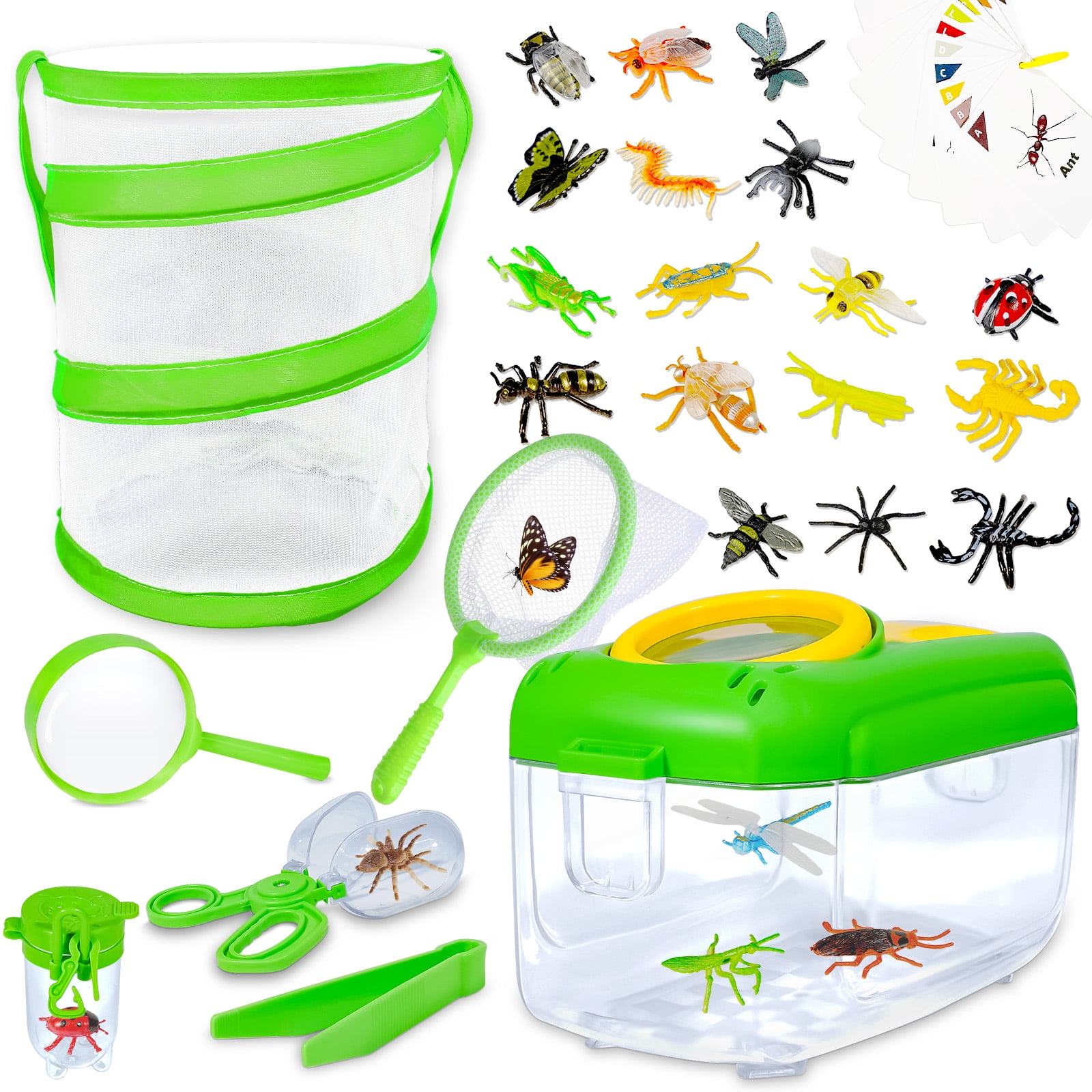 Bbiamsleep 32 Pcs Bug Catcher Kit, Insect Bug Catching Kit Insect Bug ...