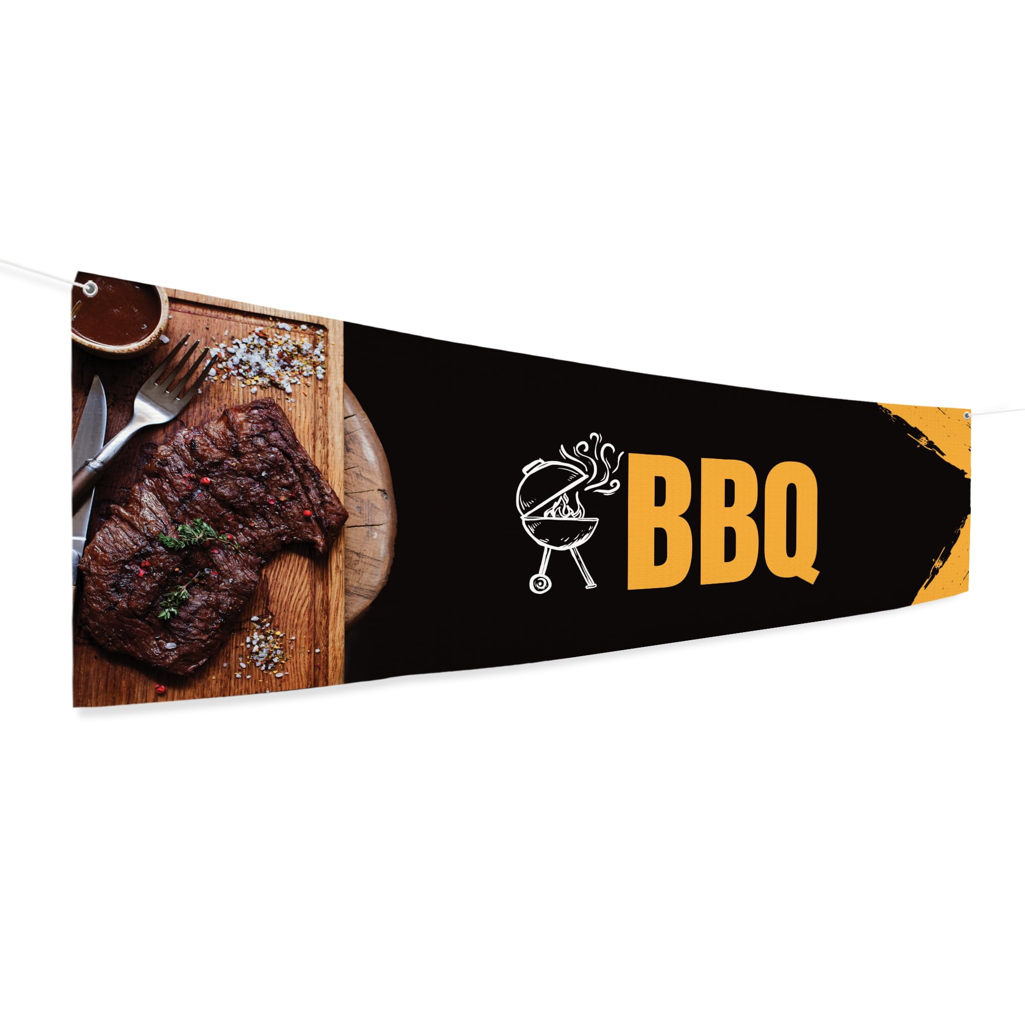 Bbq Banner Large (6Feetx2Feet) By Dreamcontroller | Wall Outdoor Banner ...
