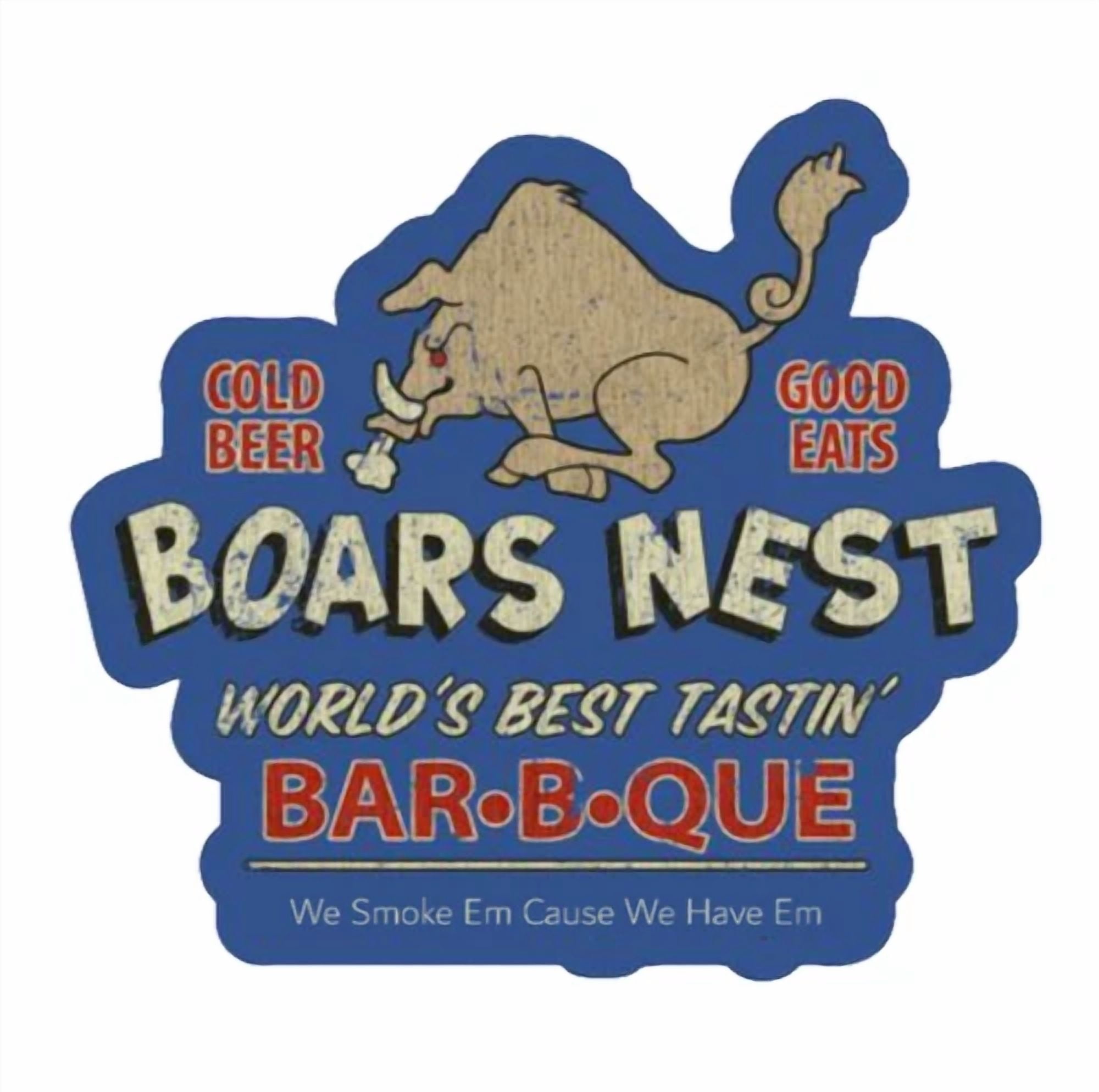 Bbq - Boar'S Nest - Vinyl Decal/Sticker Car Yeti Cup Window Cooler Bar ...