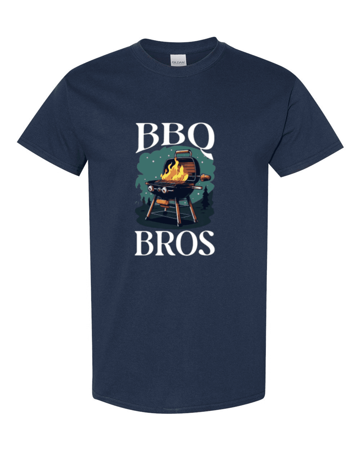 Bbq Bros Team Spirit Funny Cookout Vibes Graphic Unisex T-Shirt, up to ...