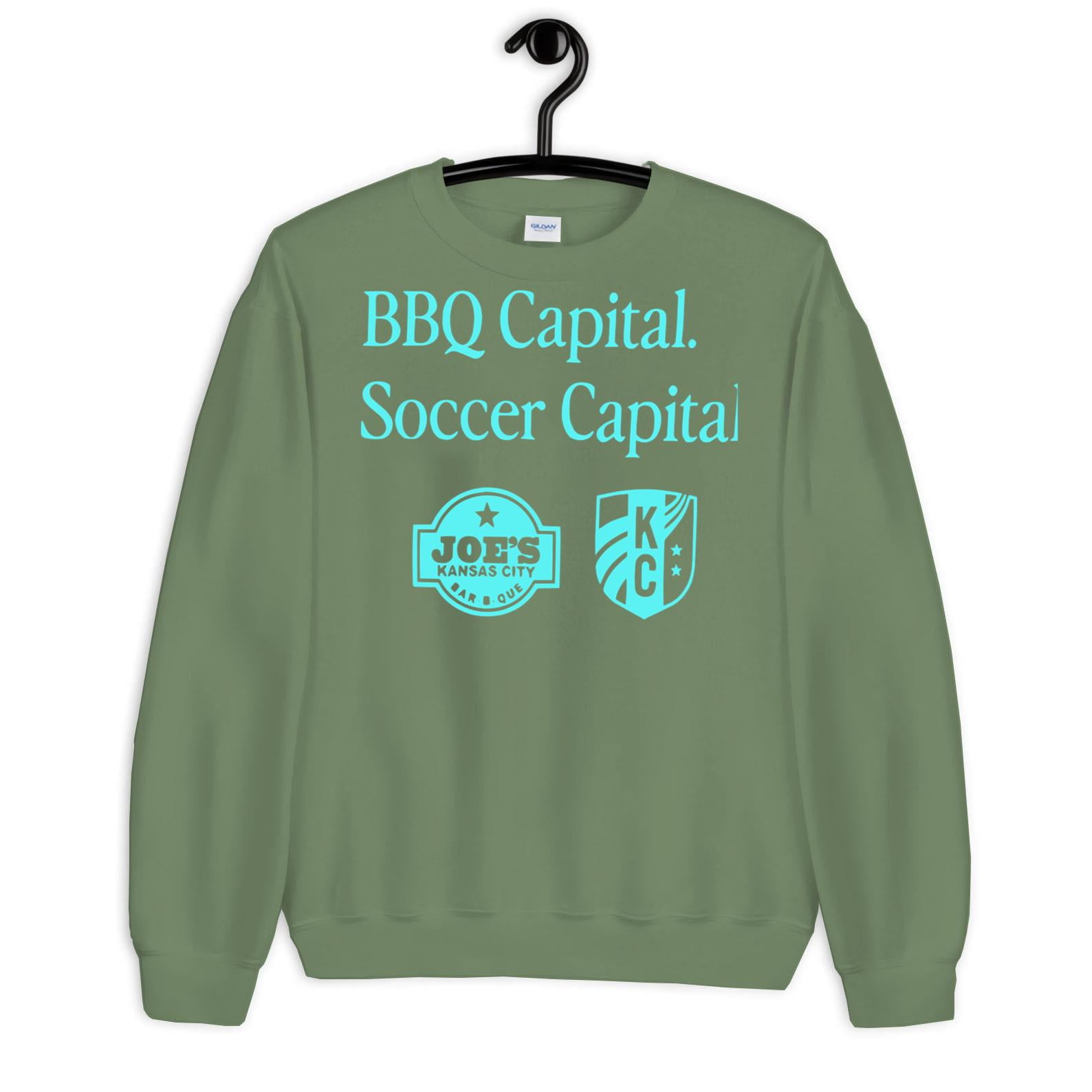 Bbq Capital Soccer Capital Bbq Day Shirt - Walmart.com