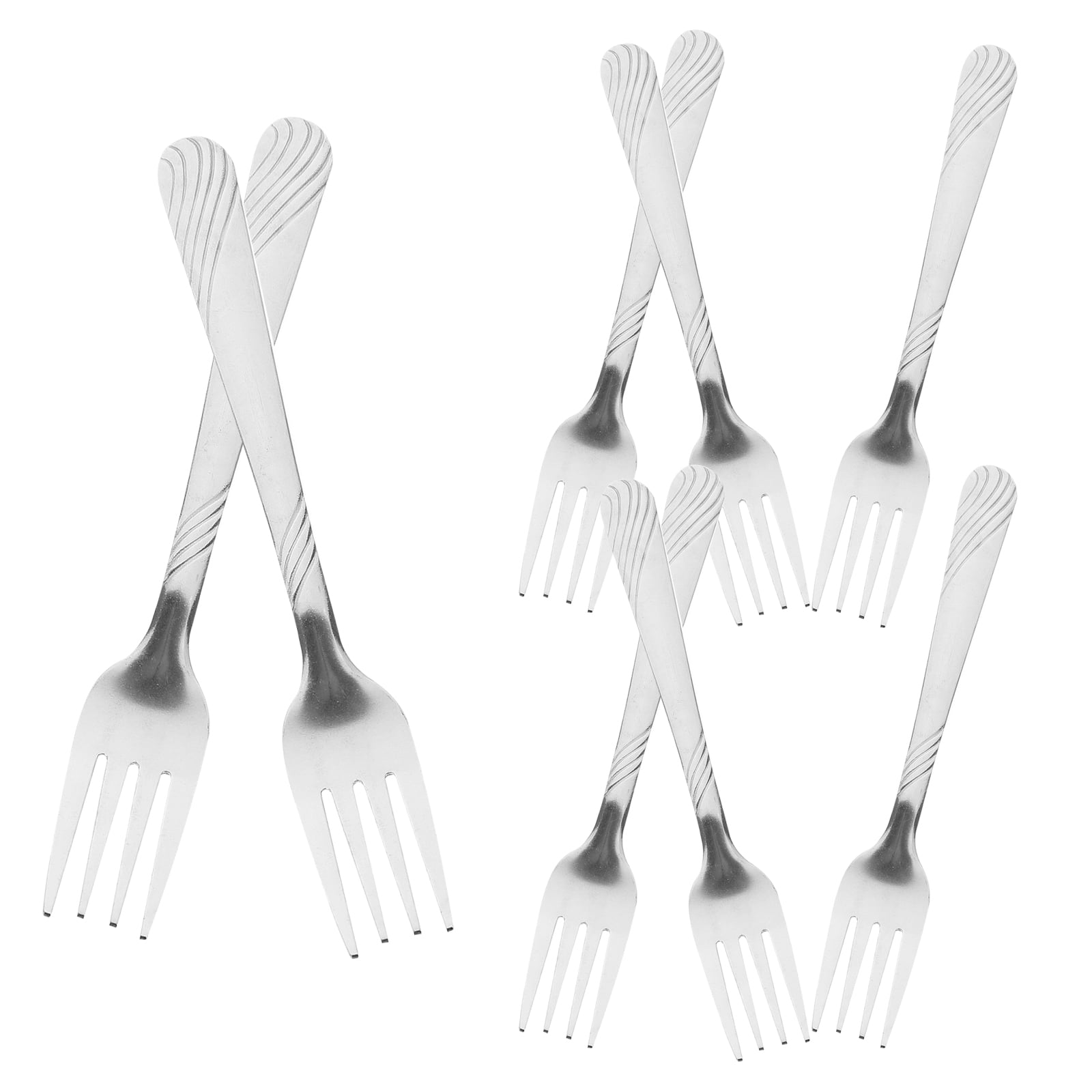 Bbq Fork Long Handle Stainless Steel Kitchen Flatware Set Giant ...