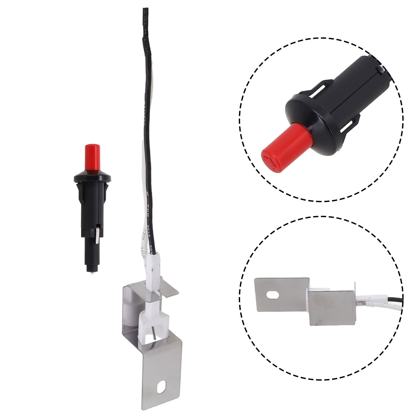 Bbq Grill Ignitor Set Cooking Cookware Ignition Starter Kit For Weber ...