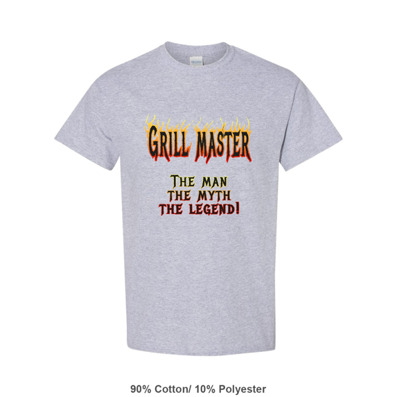 Bbq Grill Master Barbecue Outdoor Cooking Funny Graphic Unisex T-Shirt ...