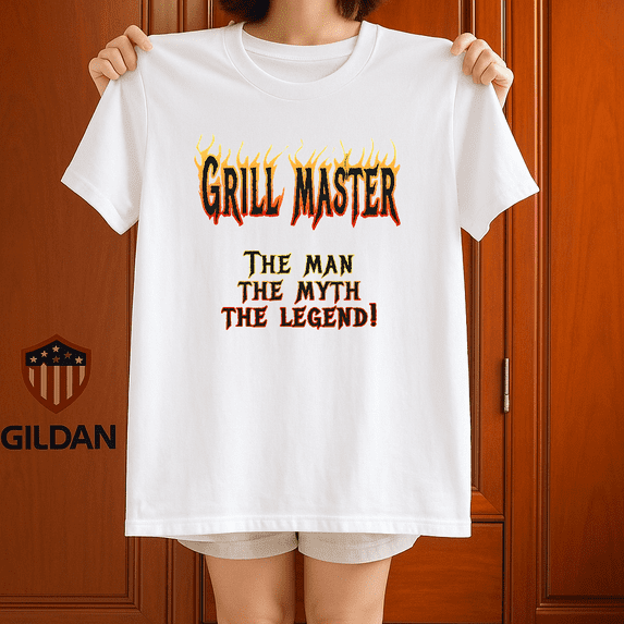 Bbq Grill Master T-shirt Barbecue Chef Outdoor Cooking Graphic Gift ...