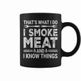 Bbq Grilling Dad Smoking Meat Barbecue Pun Pit Master Father Coffee ...