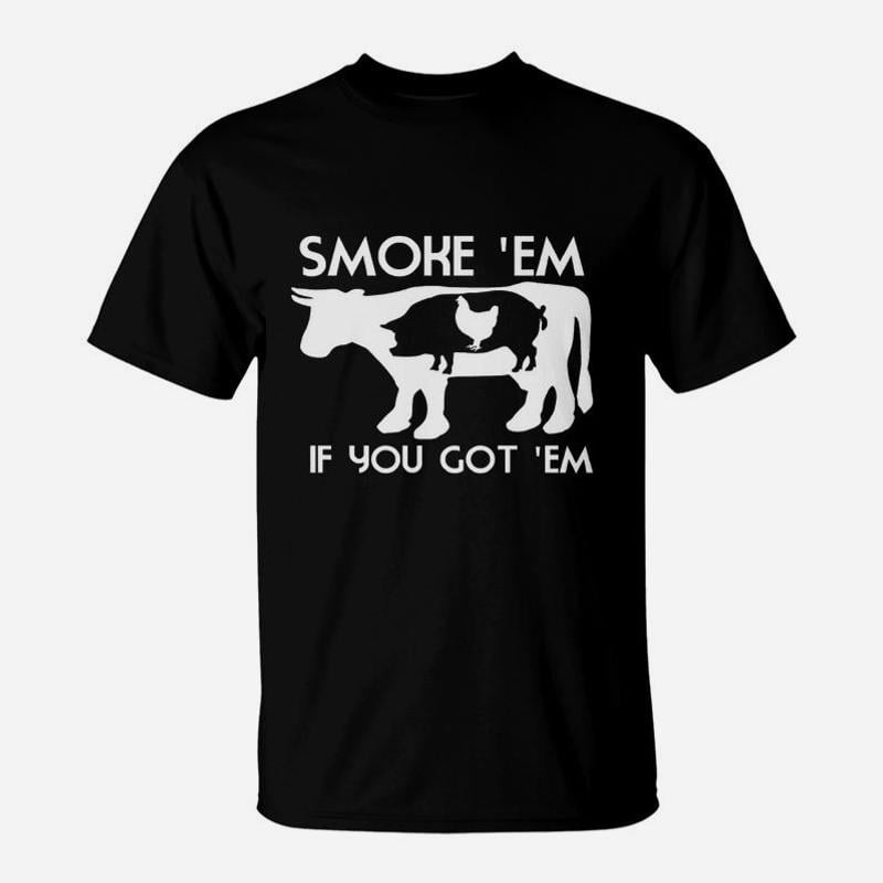 Bbq Grilling Pitmaster Shirt Meat Smoker Tee TShirt - Walmart.com