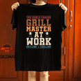 Bbq Master T Shirt Grill Cooking Dad Chef Funny Foodie Graphic Gift ...